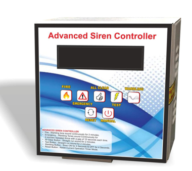 Advanced Siren Controller, Manufacturer & Supplier - Qutak, India